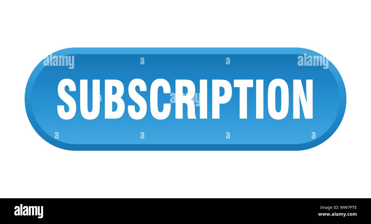 subscription button. subscription rounded blue sign. subscription Stock ...