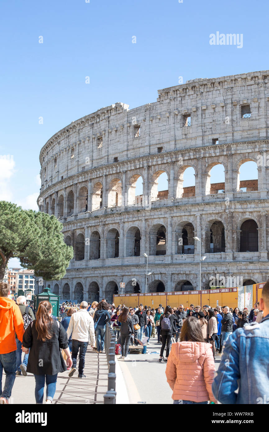 Italy, Rome, Coliseum Stock Photo - Alamy
