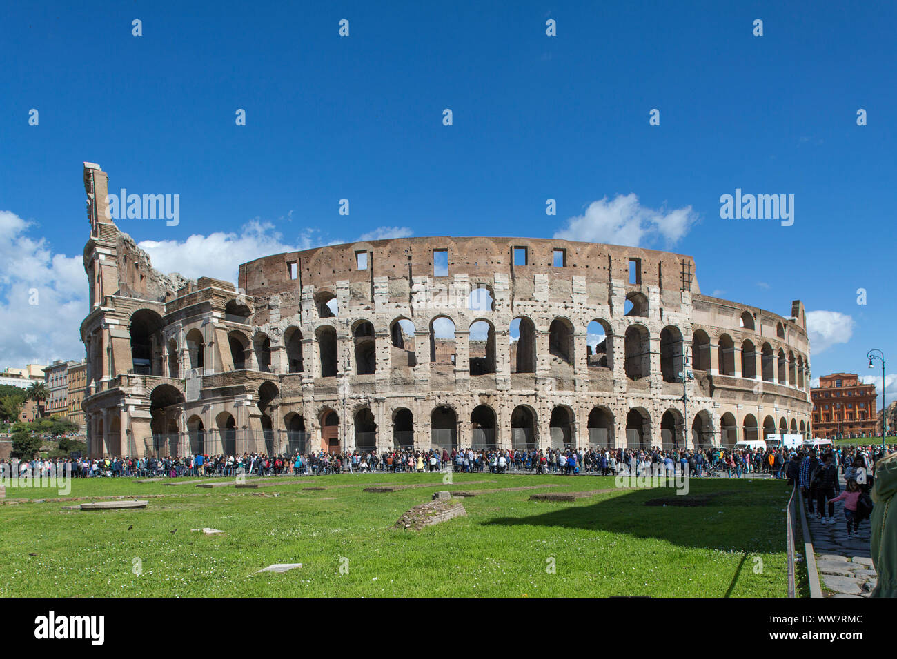 Italy, Rome, Coliseum Stock Photo - Alamy