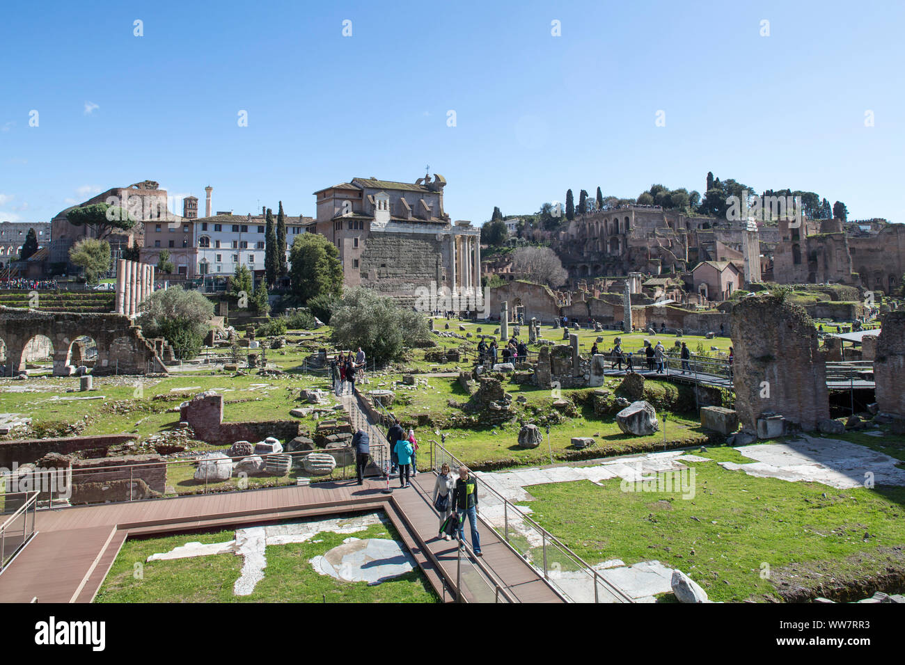 Forum of caesar hi-res stock photography and images - Alamy
