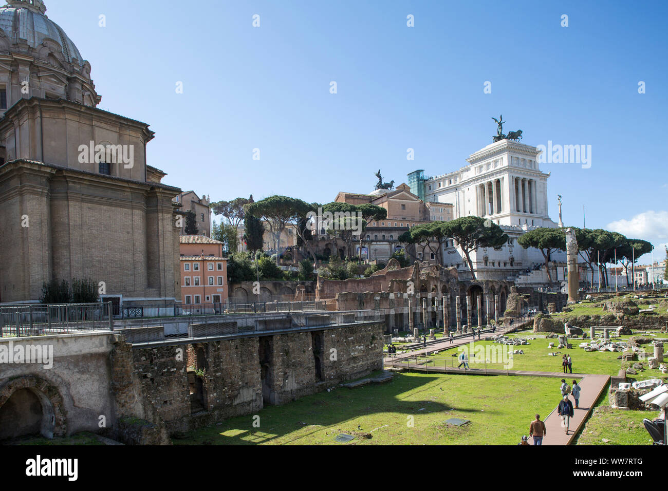 Forum of caesar hi-res stock photography and images - Alamy
