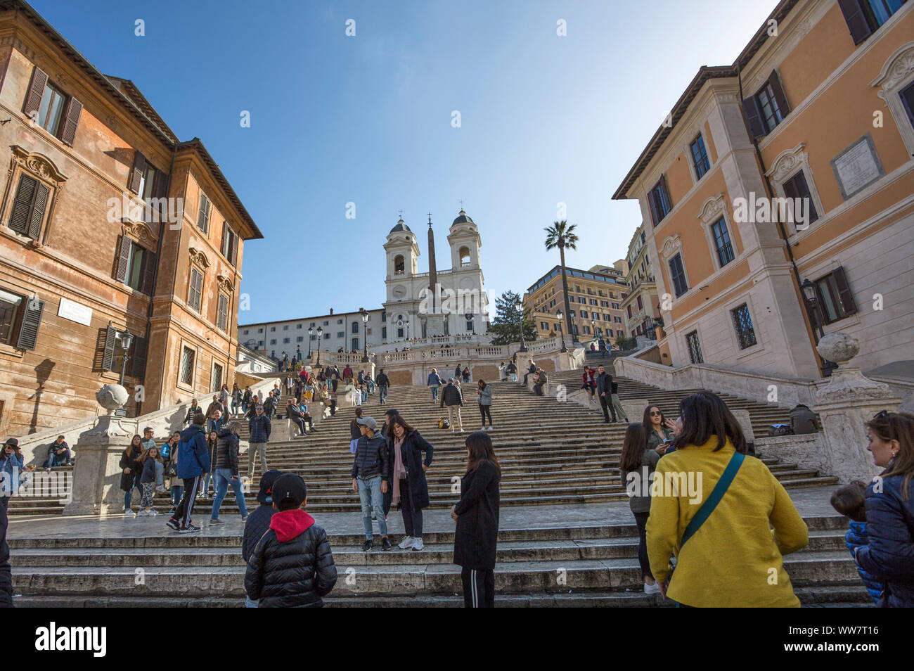 Italy, Rome, Spanish Steps Stock Photo - Alamy