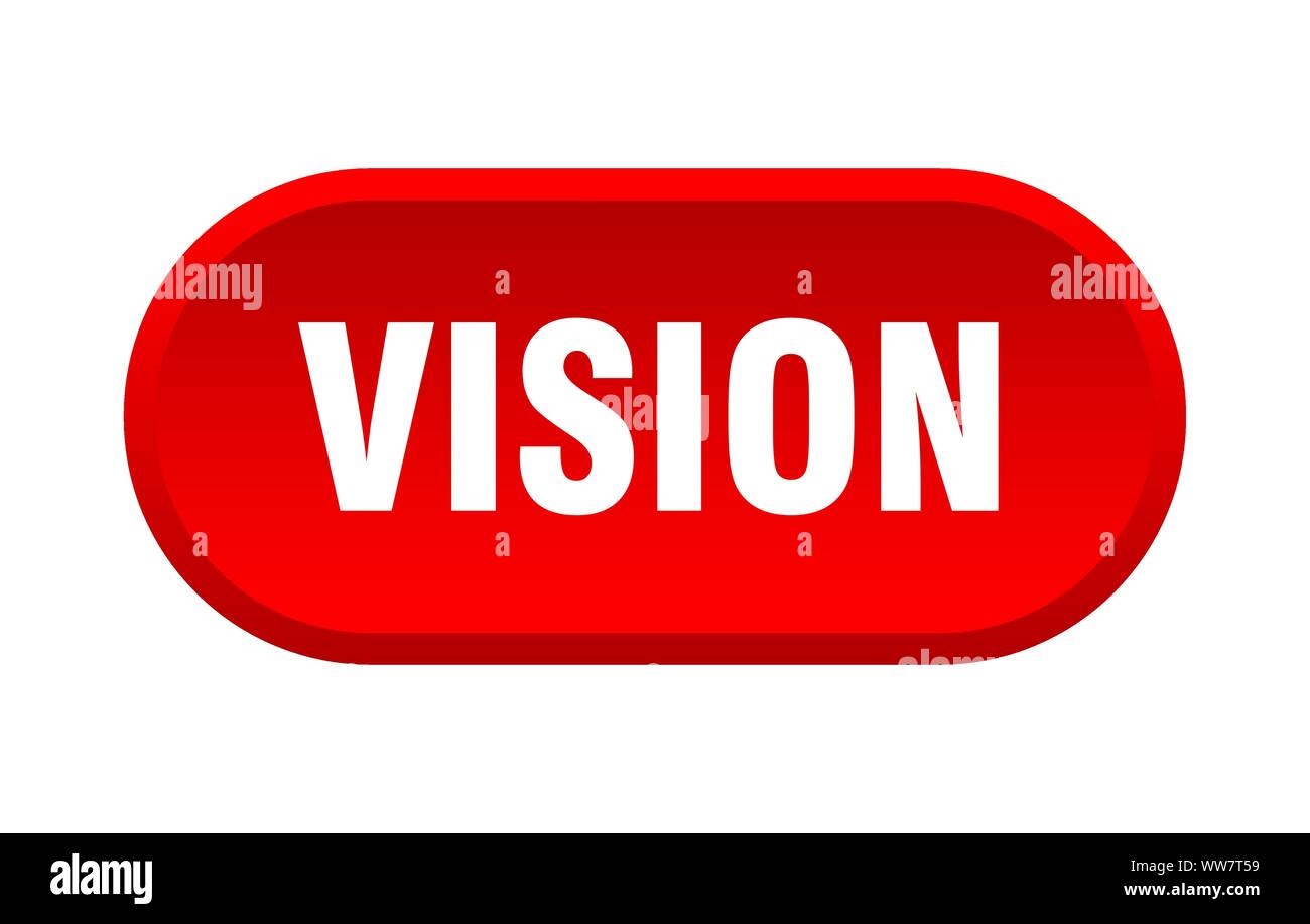 vision button. vision rounded red sign. vision Stock Vector Image & Art ...