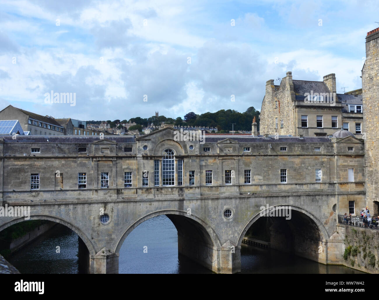 Pulteney bridge in Bath, Somerset, United Kingdom Stock Photo - Alamy