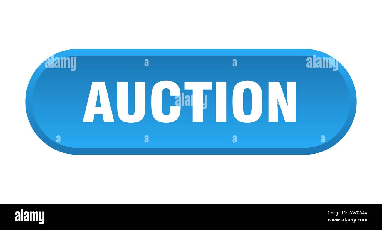 auction button. auction rounded blue sign. auction Stock Vector Image ...