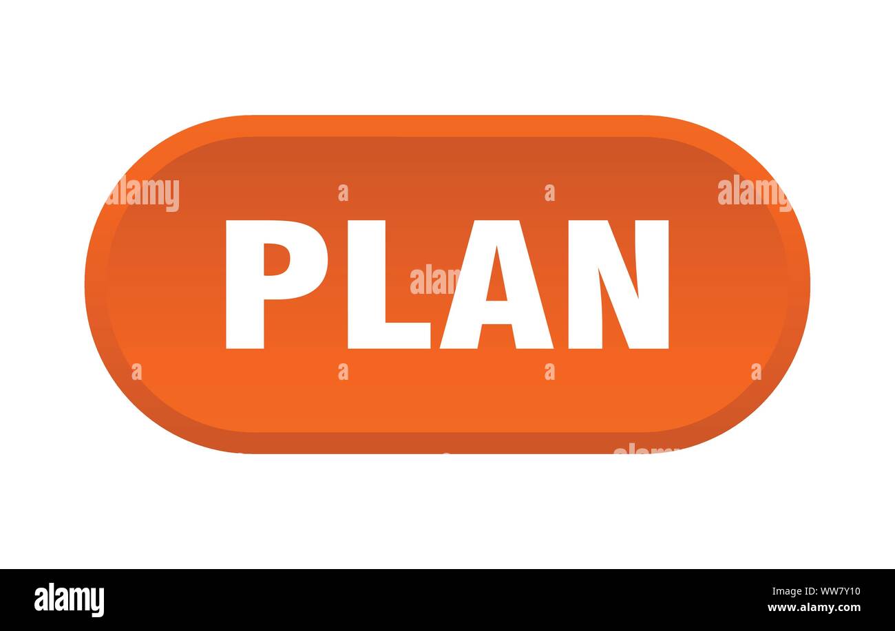 plan button. plan rounded orange sign. plan Stock Vector Image & Art ...