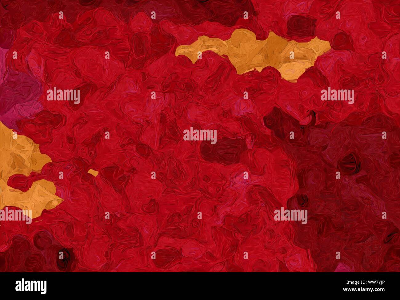 abstract natural painting style with firebrick, dark red and bronze ...