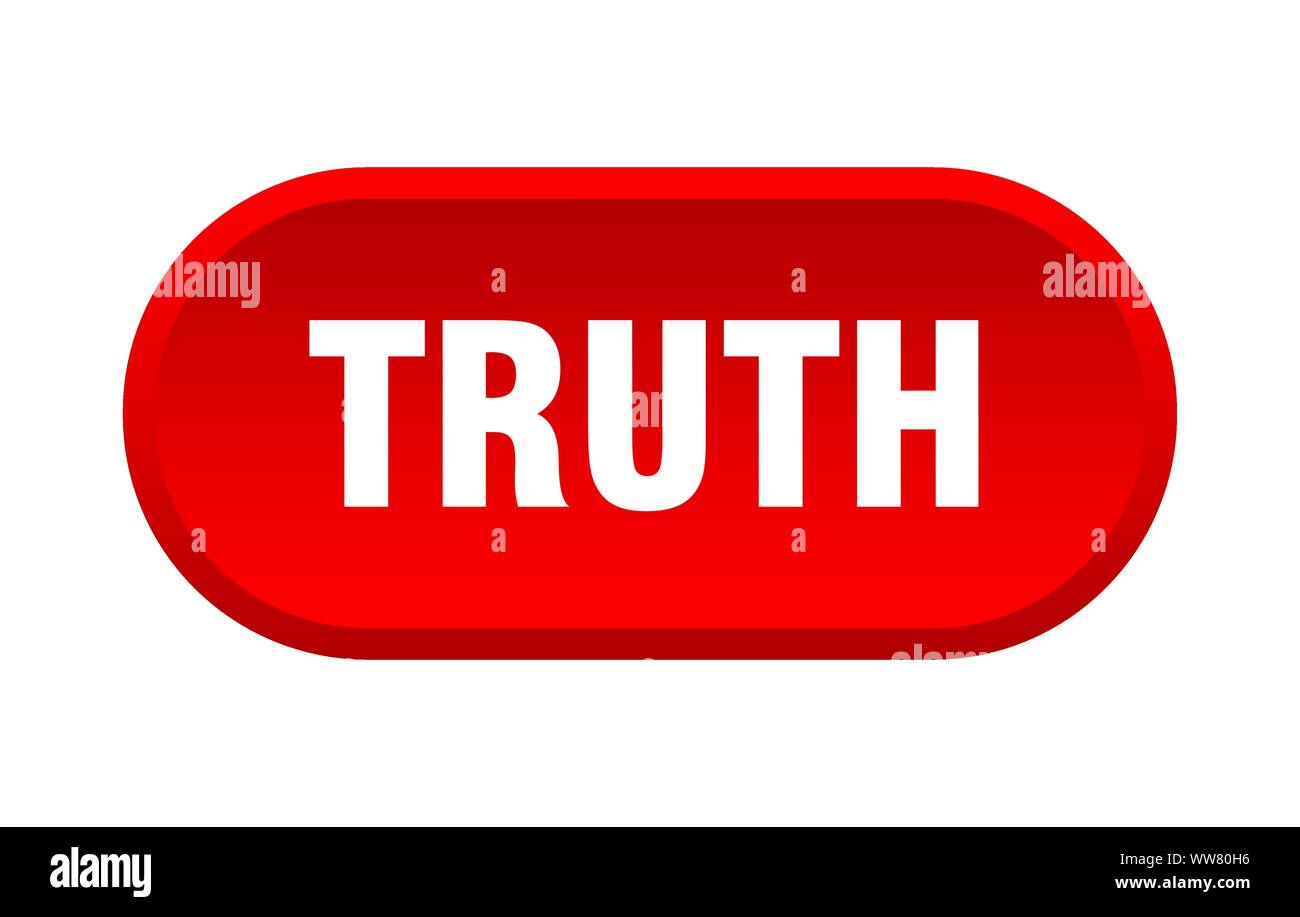 truth button. truth rounded red sign. truth Stock Vector Image & Art ...