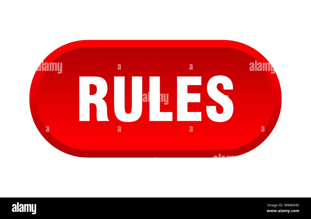 rules button. rules rounded red sign. rules Stock Vector Image & Art ...