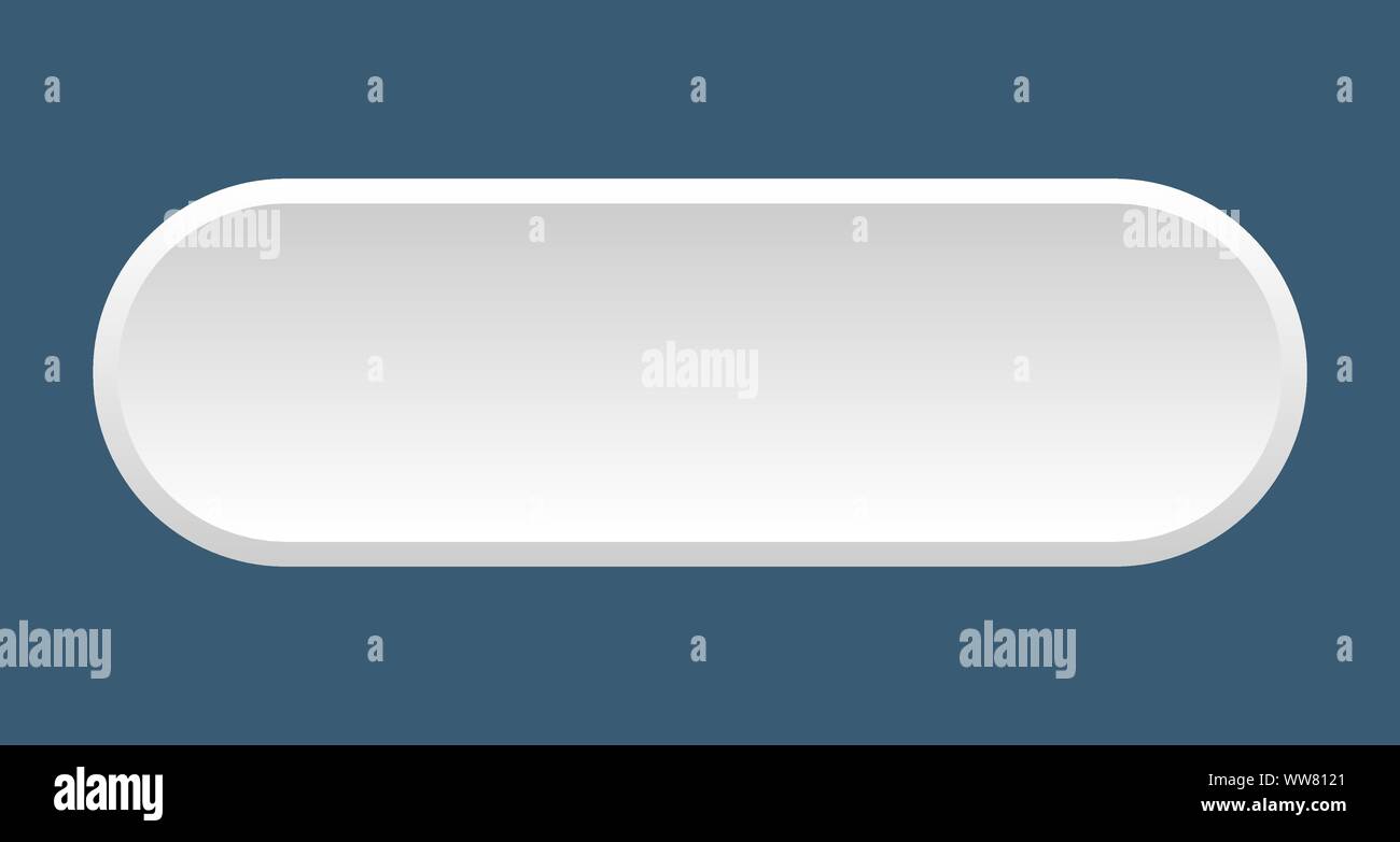 blank button. blank rounded white sign. blank Stock Vector Image & Art ...