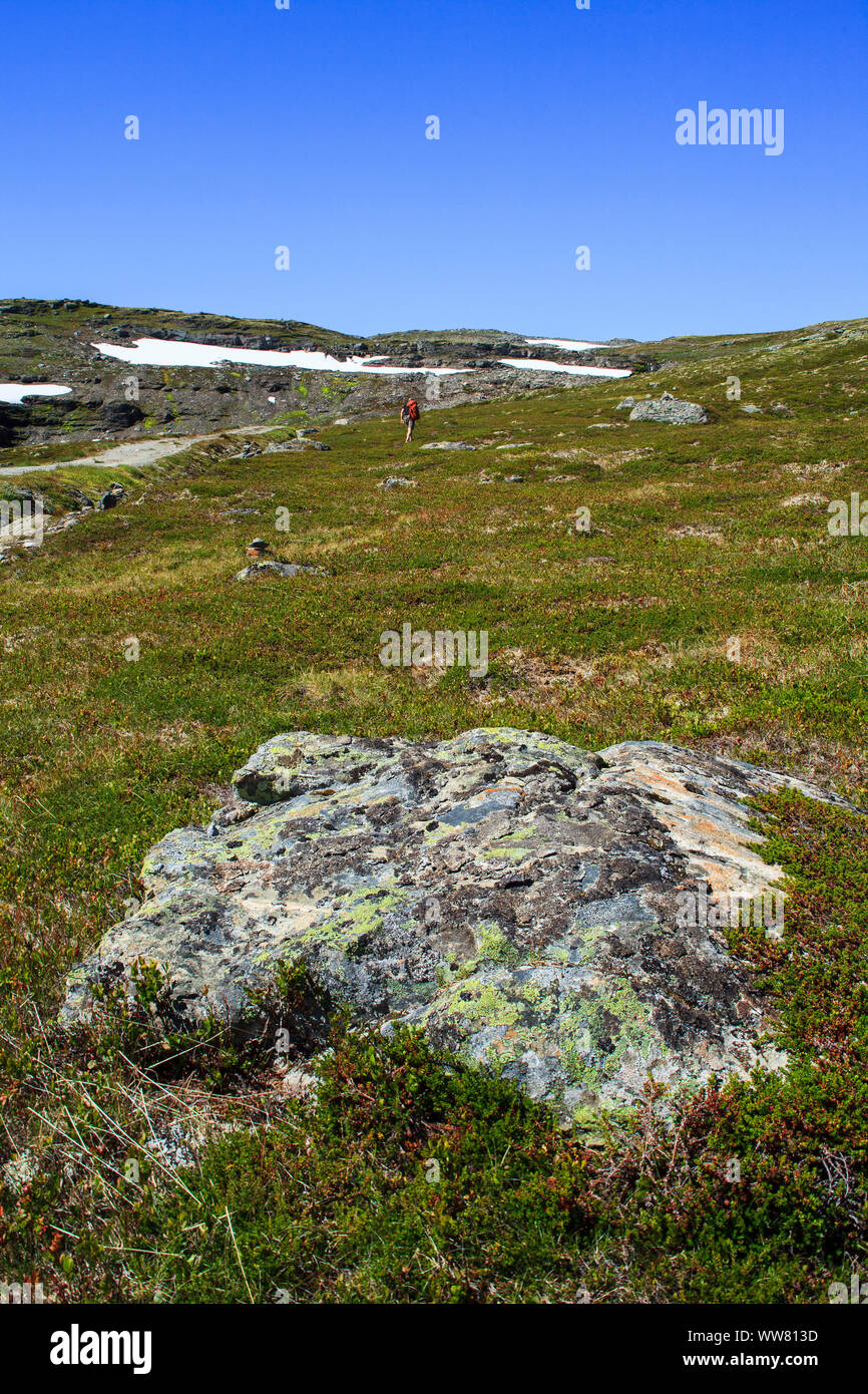 Landscape in Bjorgavegen, Norway Stock Photo - Alamy
