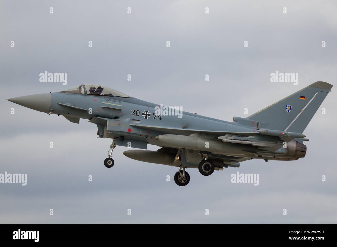 German Air Force Eurofighter EF2000 Typhoon Stock Photo - Alamy