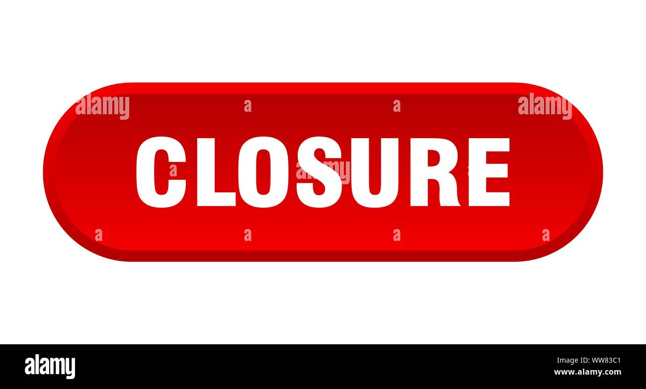 Closure notice Stock Vector Images - Alamy