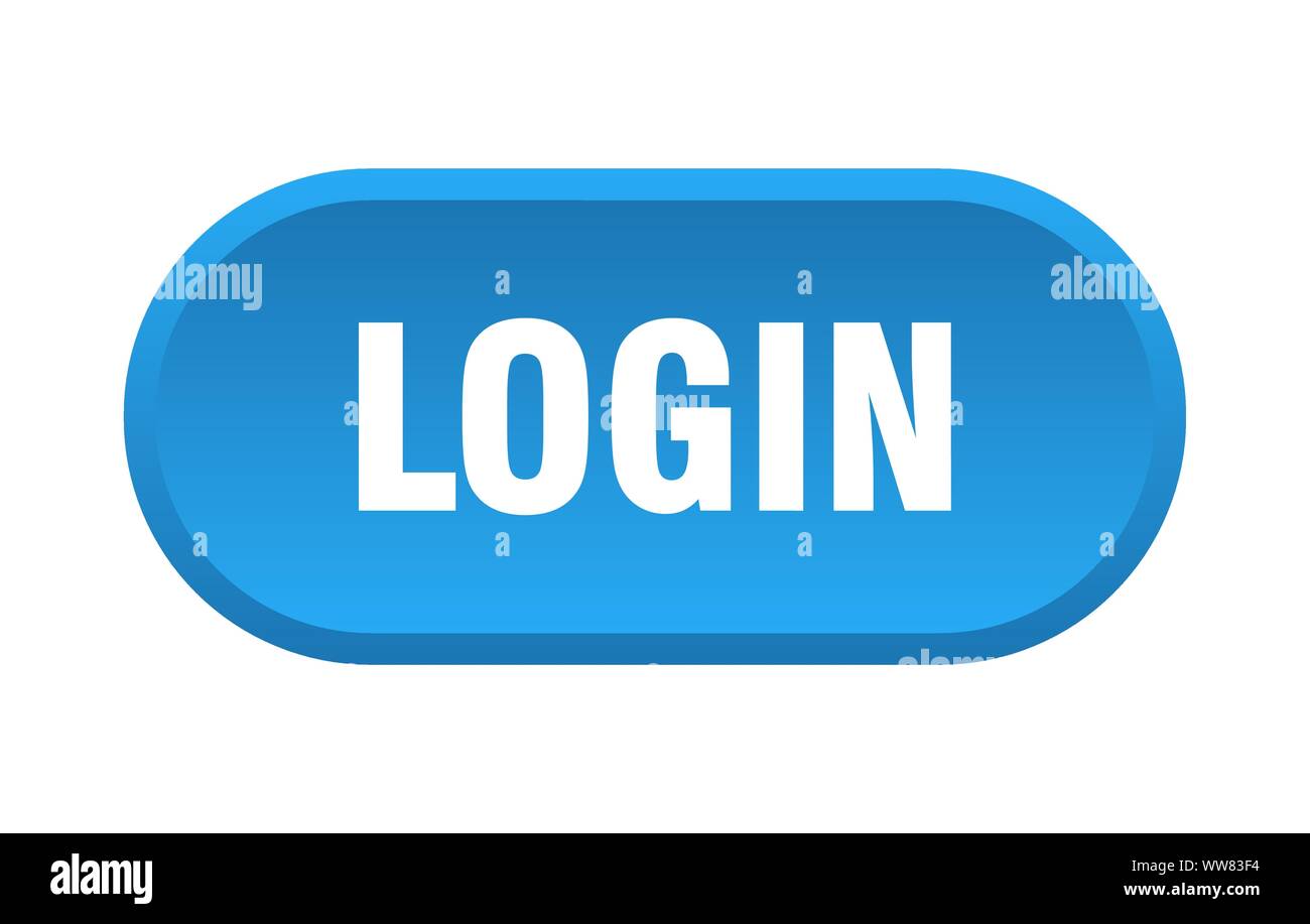 login button. login rounded blue sign. login Stock Vector Image & Art ...