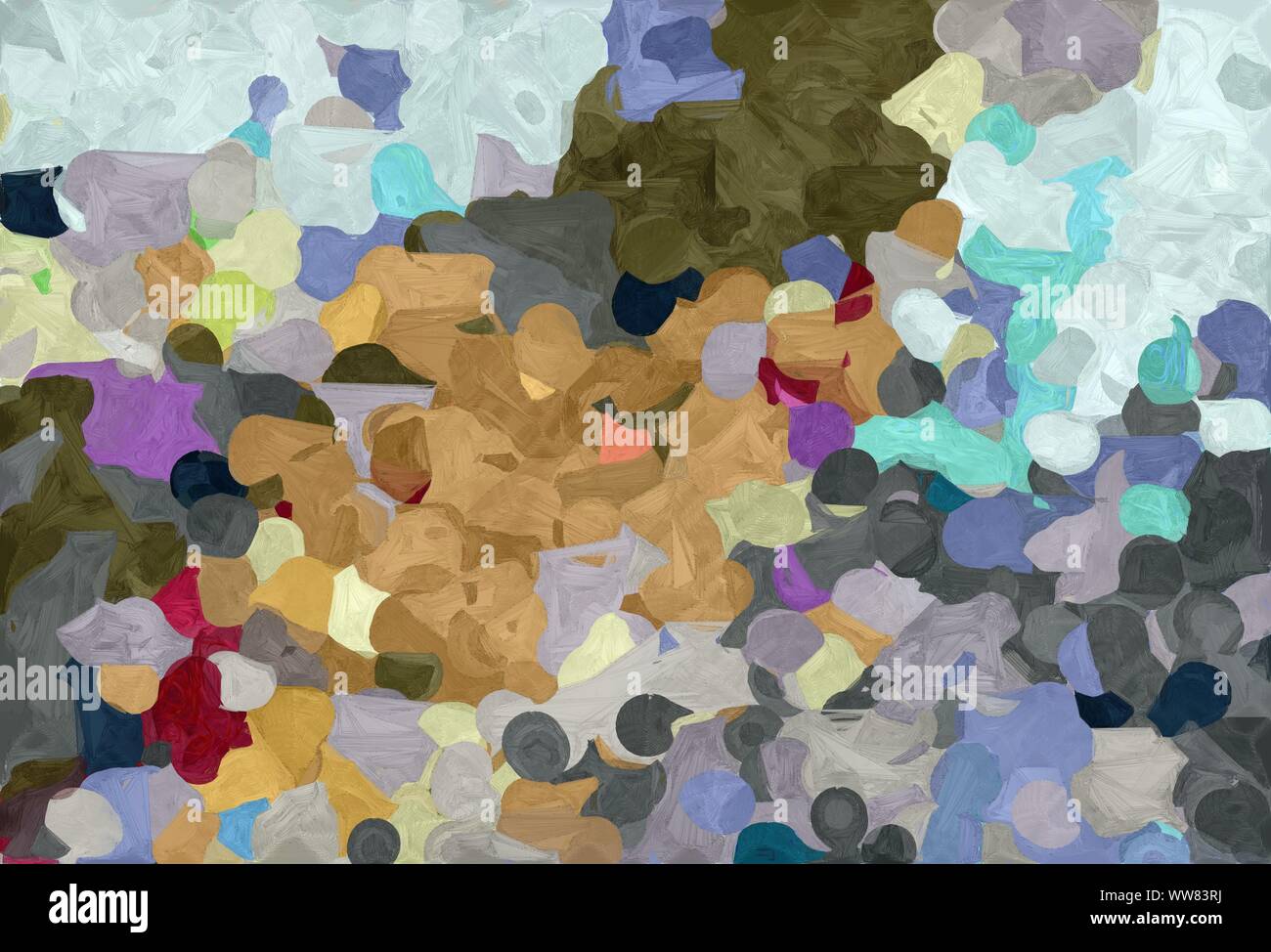 abstract natural painting style with dark gray, ash gray and dark slate ...