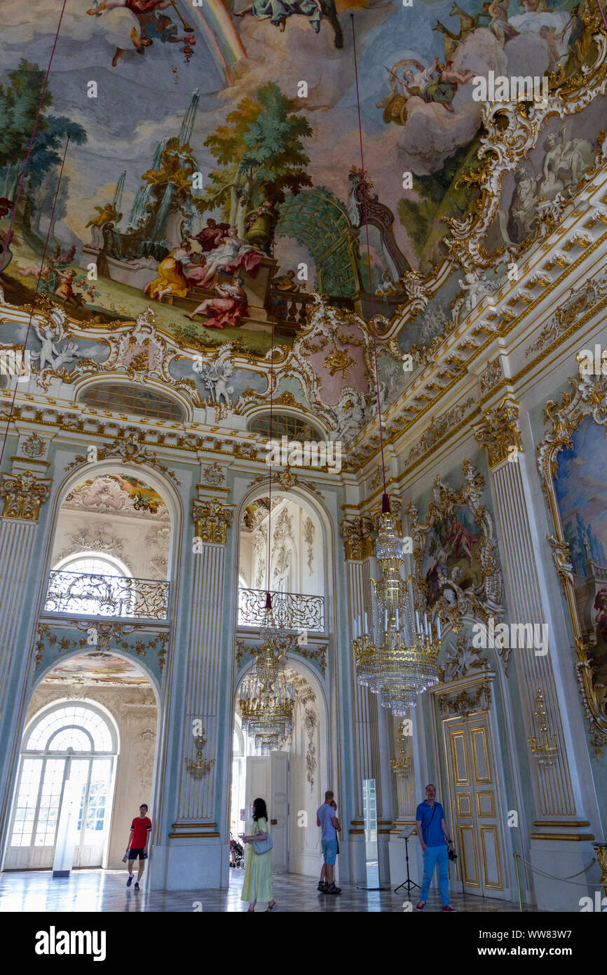Nymphenburg palace interior hi-res stock photography and images - Alamy