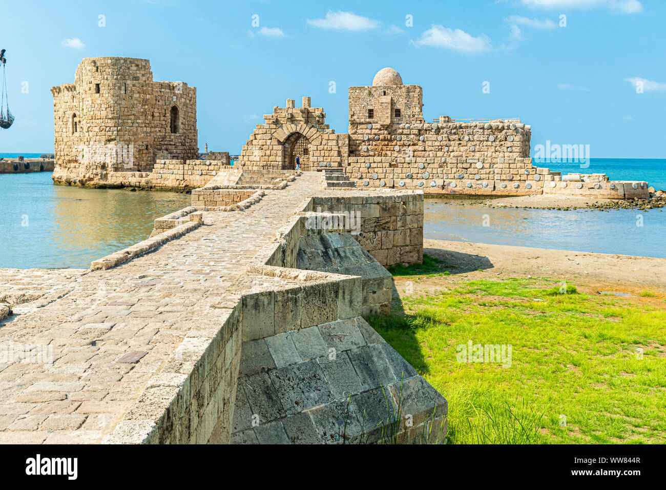 Sidon castle hi-res stock photography and images - Alamy