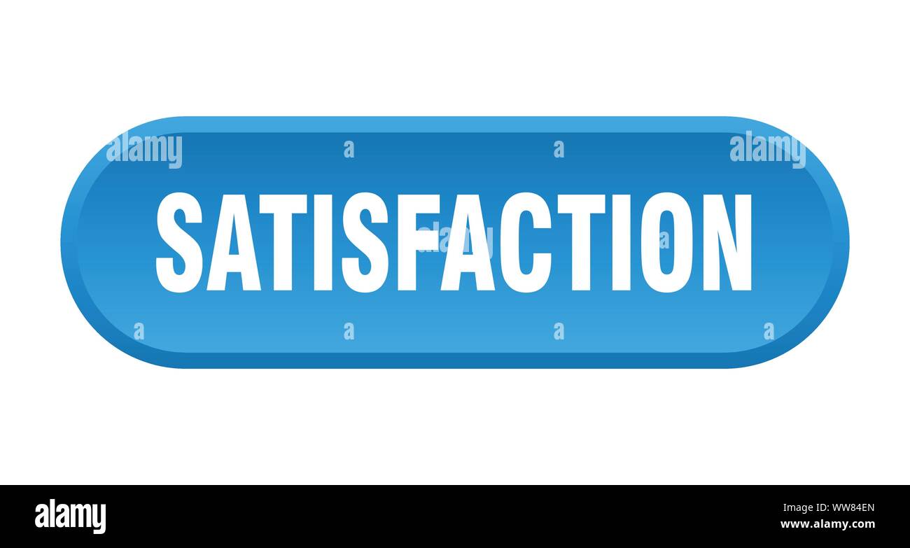 satisfaction button. satisfaction rounded blue sign. satisfaction Stock ...