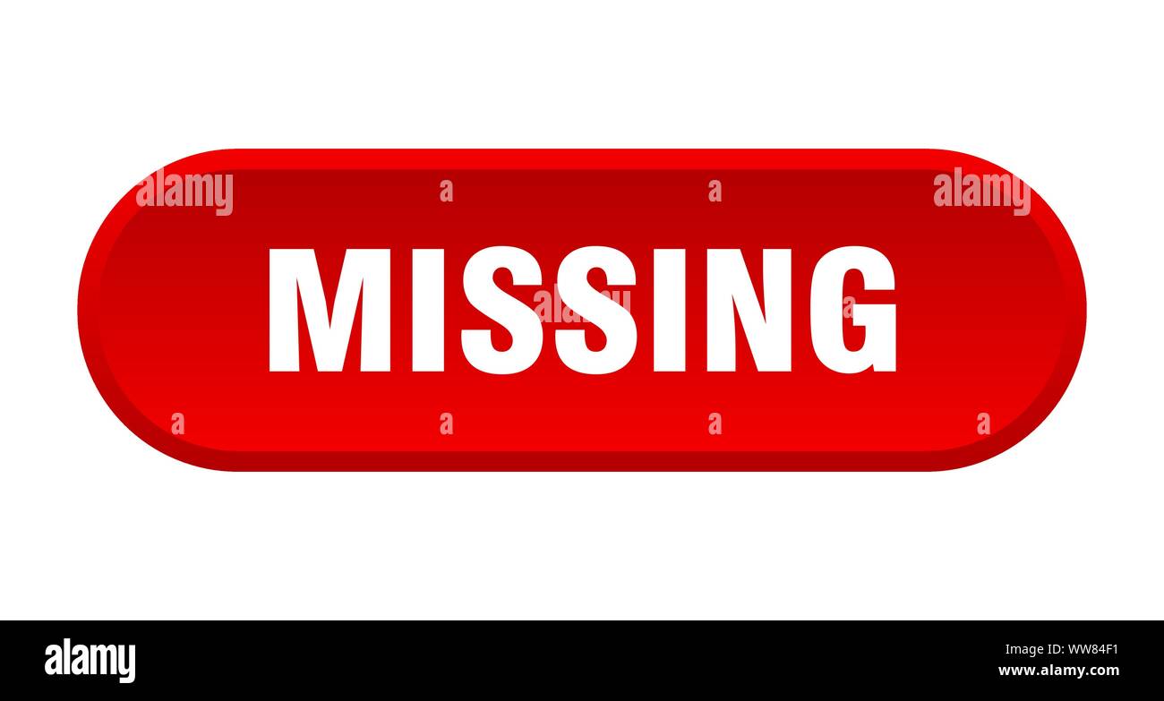 missing button. missing rounded red sign. missing Stock Vector Image ...