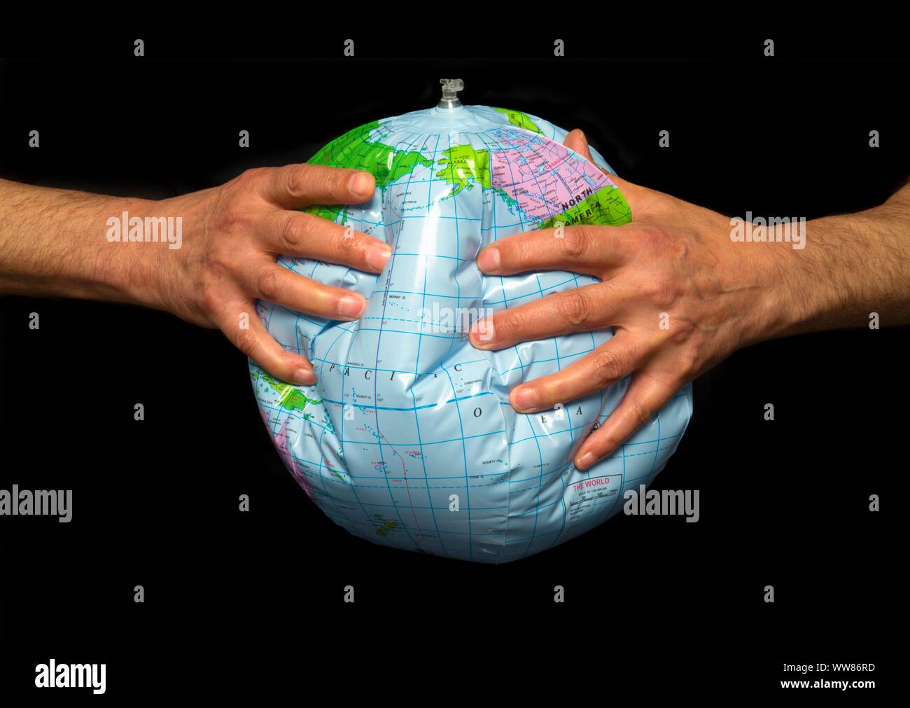 Deflating earth hi-res stock photography and images - Alamy