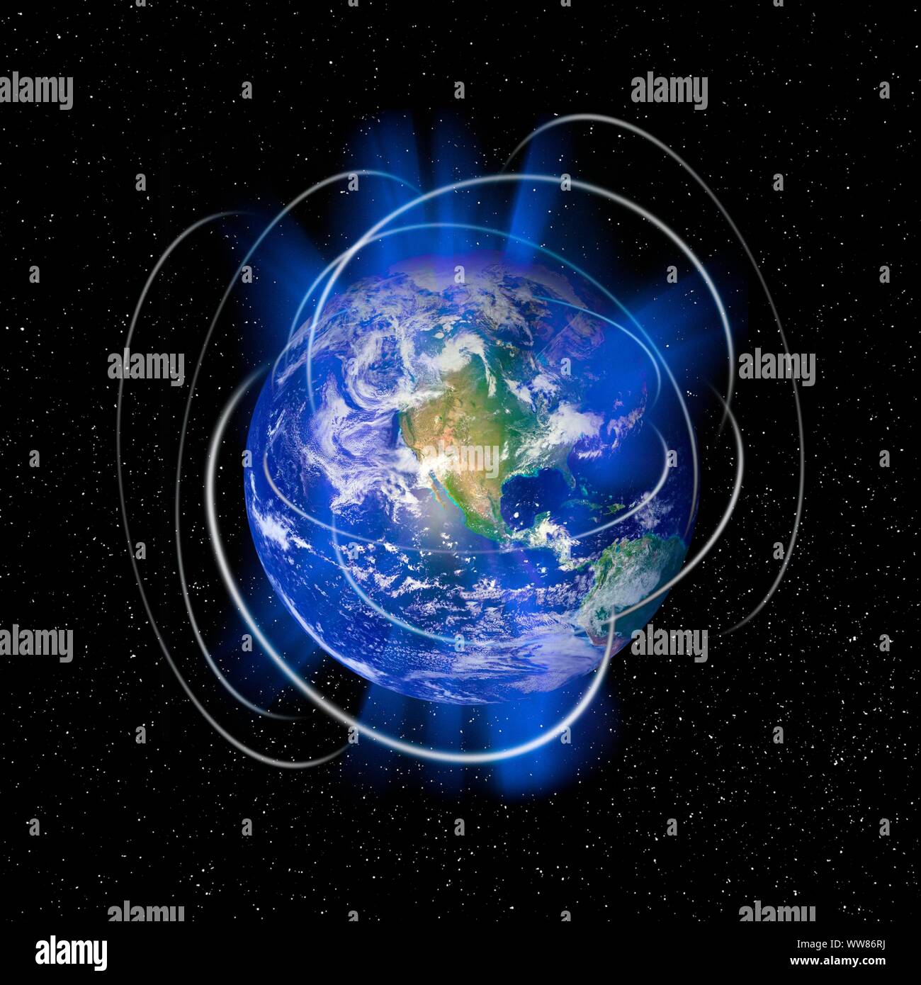 Earth and nuclear energy, conceptual image Stock Photo - Alamy