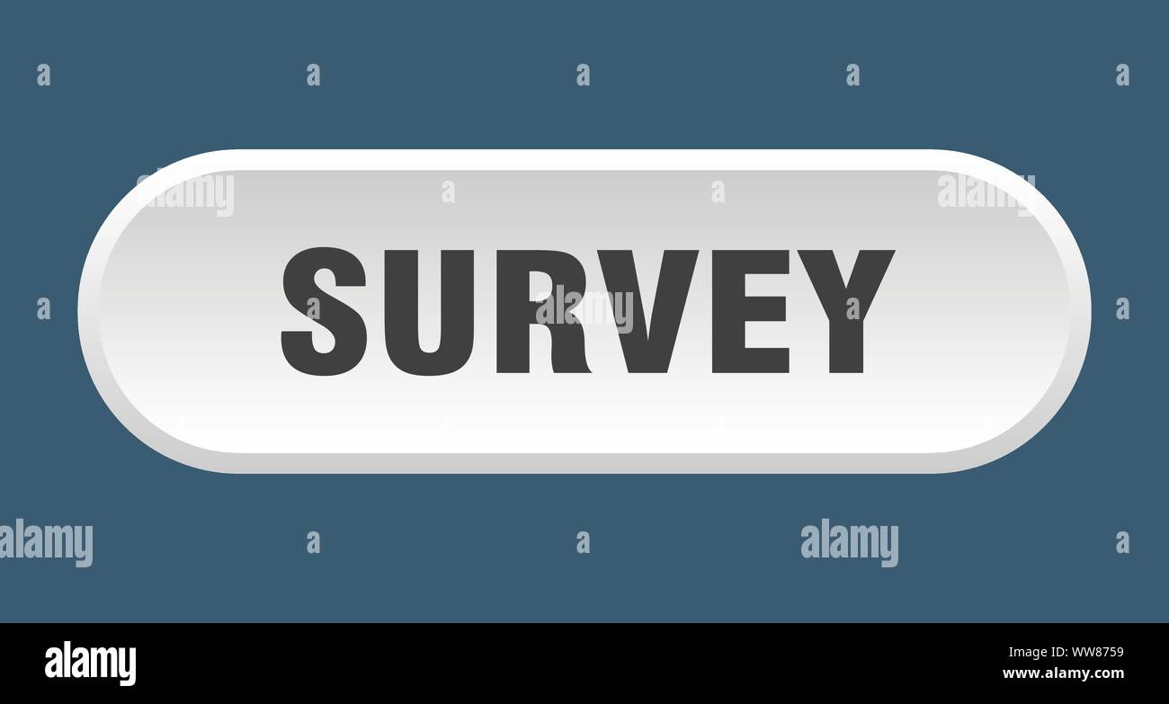 survey button. survey rounded white sign. survey Stock Vector Image ...