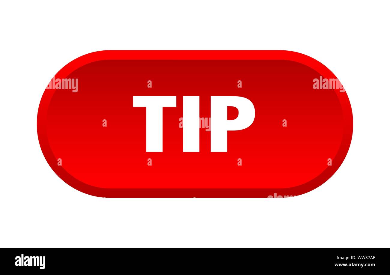 tip button. tip rounded red sign. tip Stock Vector Image & Art - Alamy