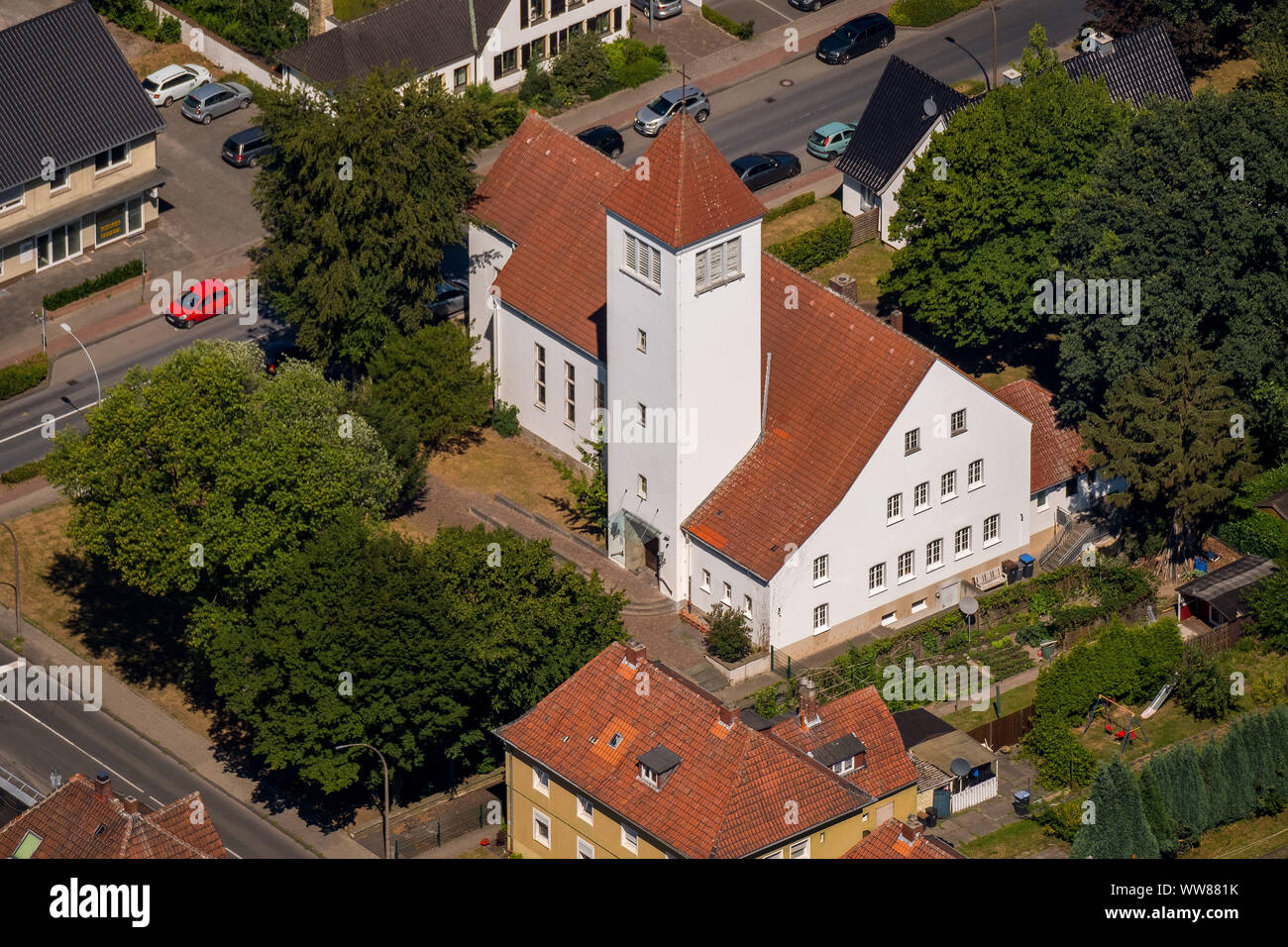Protestant christuskirche ahlen hi-res stock photography and images - Alamy