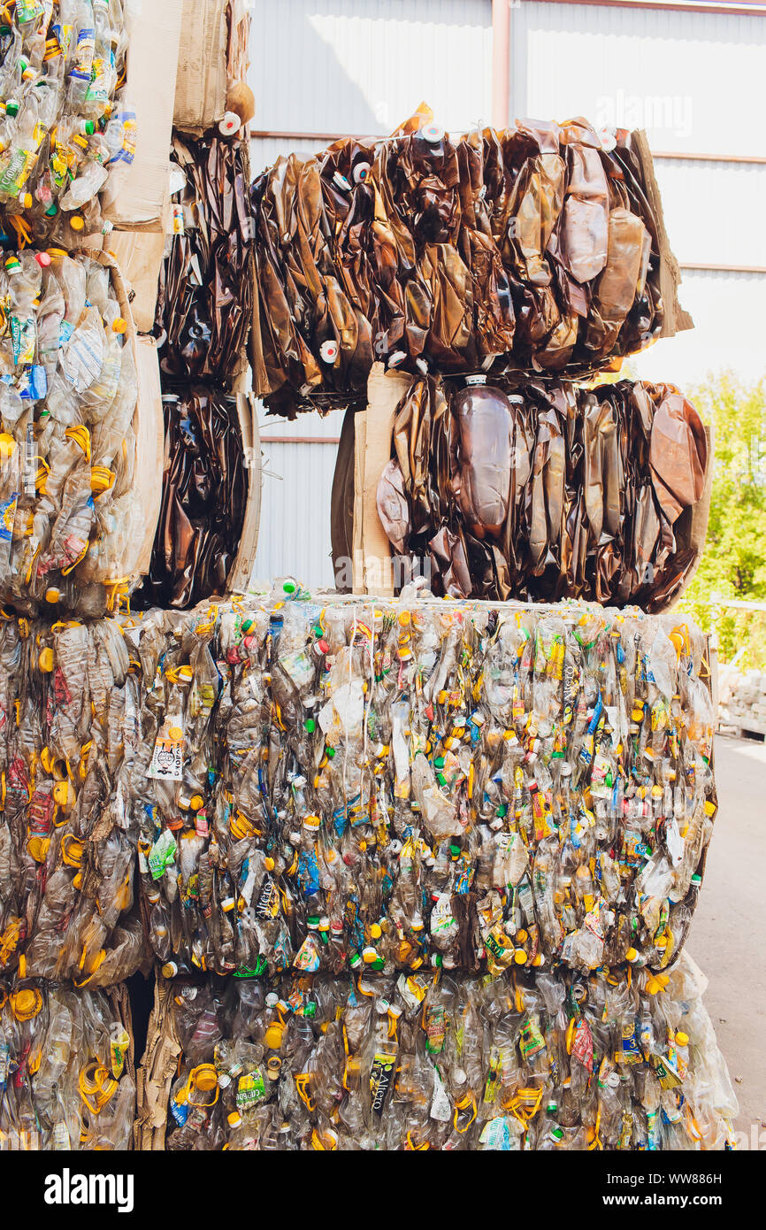 Old mineral plastic water bottles hi-res stock photography and images ...