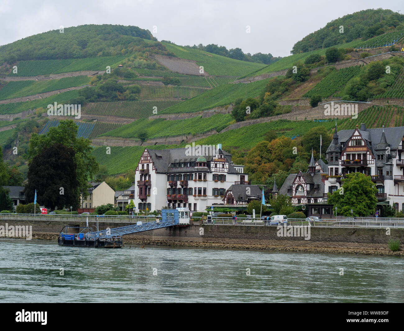 Rhine cruise ship rudesheim hi-res stock photography and images - Alamy