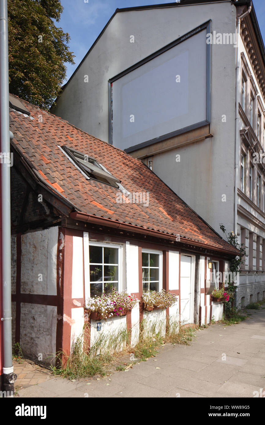 Old half timbered house at karnapp hi-res stock photography and images ...
