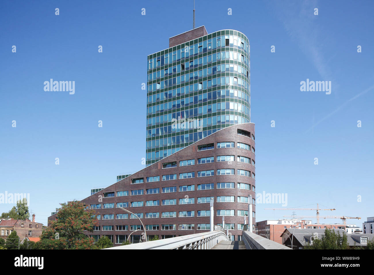 Germany hamburg hamburg harburg channel hamburg hi-res stock ...