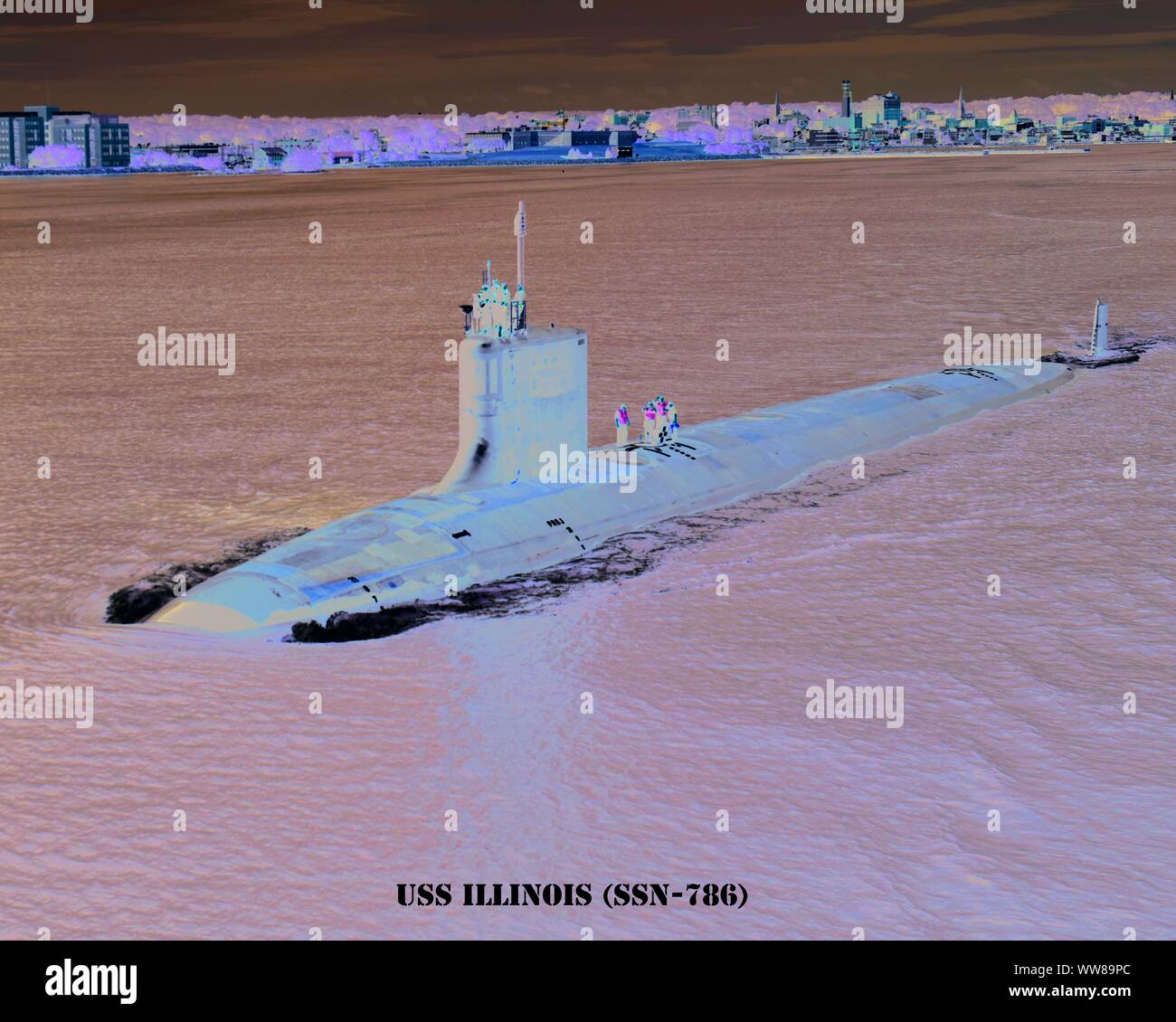 USS ILLINOIS (SSN-786 Stock Photo - Alamy