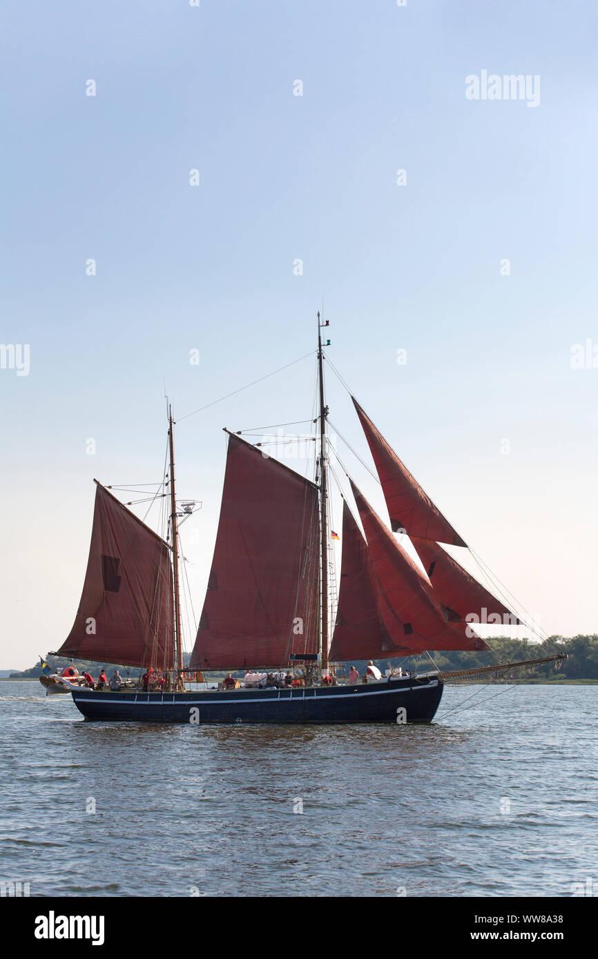 Traditional ship on the water Stock Photo - Alamy