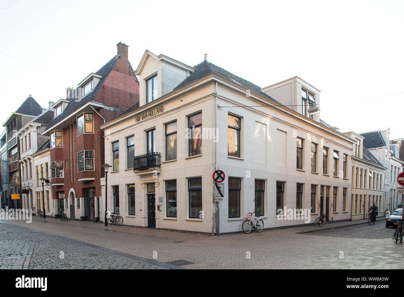 Netherlands, Groningen, houses in the city centre Stock Photo - Alamy
