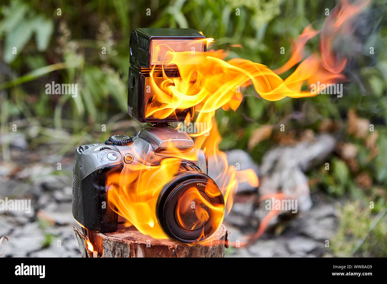External flame hi-res stock photography and images - Alamy