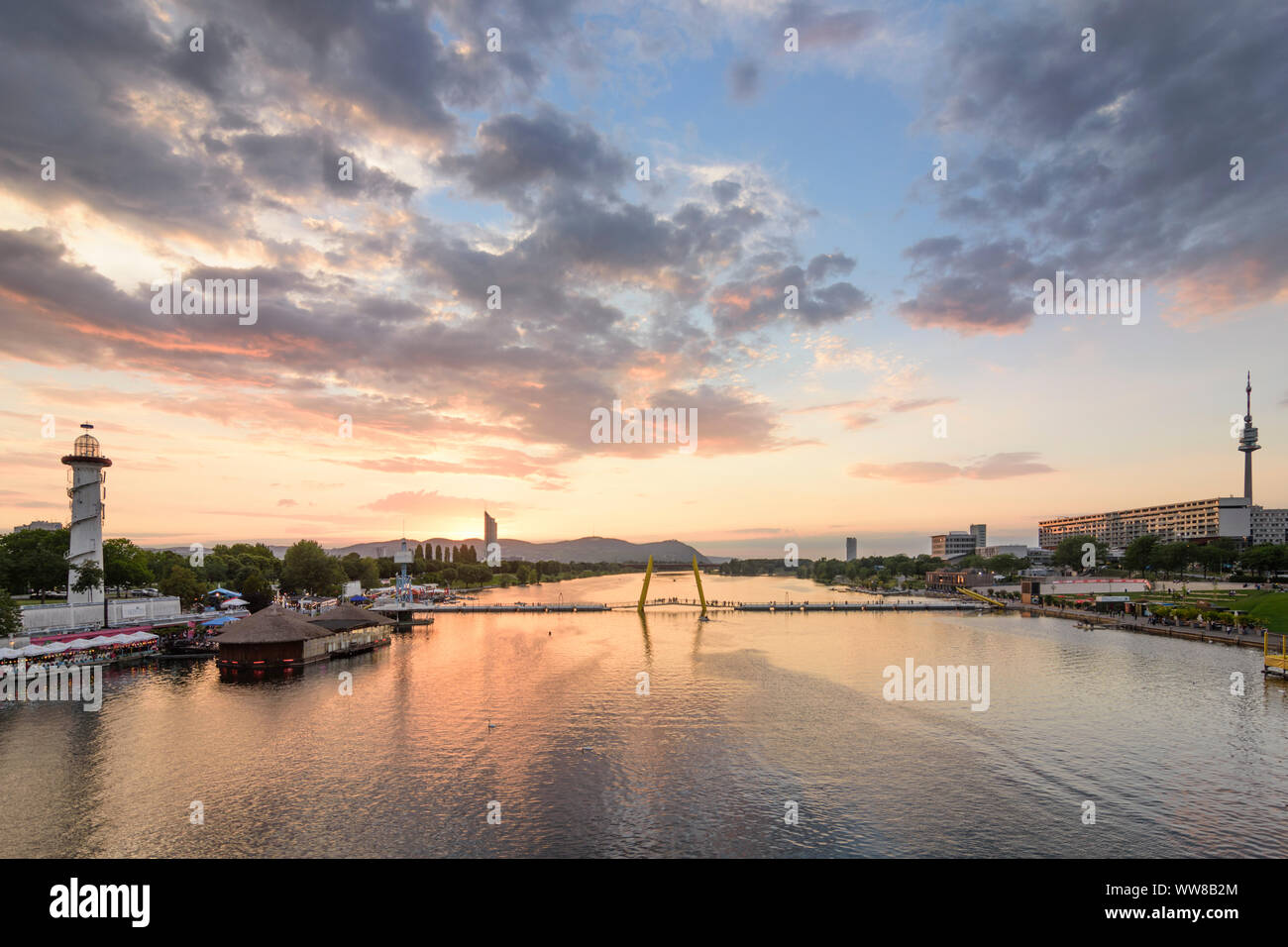 New danube floating hi-res stock photography and images - Alamy