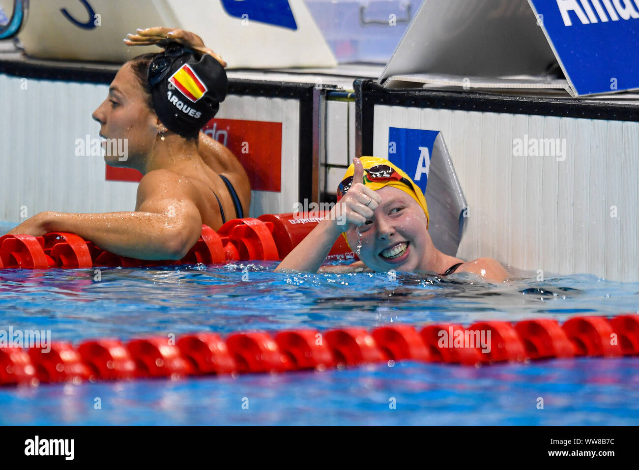 LONDON, UNITED KINGDOM. 13 Sep, 2019. Australia's PATTERSON Lakeisha ...