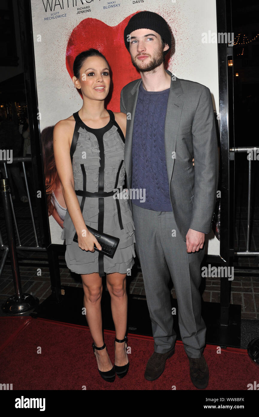 LOS ANGELES, CA. February 01, 2011: Rachel Bilson & Tom Sturridge at ...
