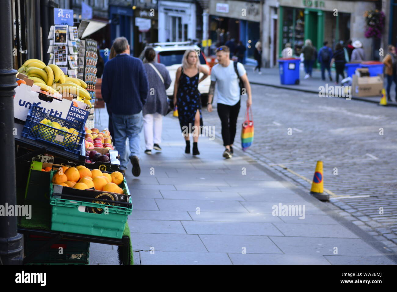 Everyday Life in a City Stock Photo - Alamy
