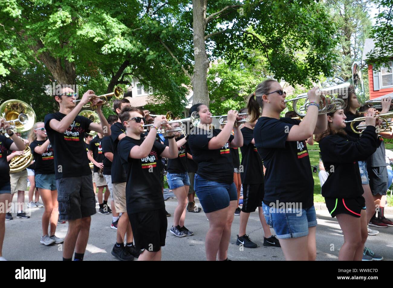 Summer parade hi-res stock photography and images - Alamy