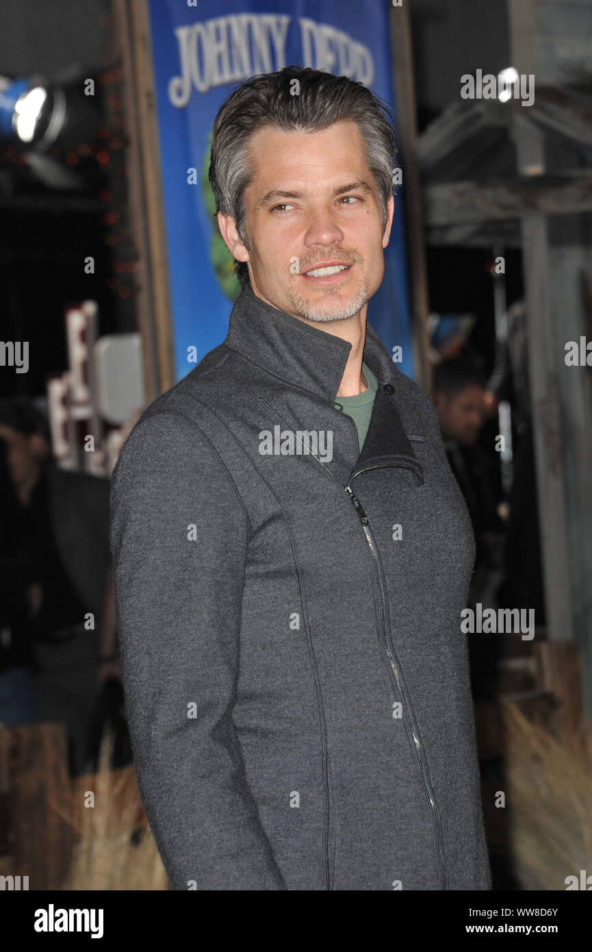 LOS ANGELES, CA. February 14, 2011: Timothy Olyphant at the Los Angeles ...