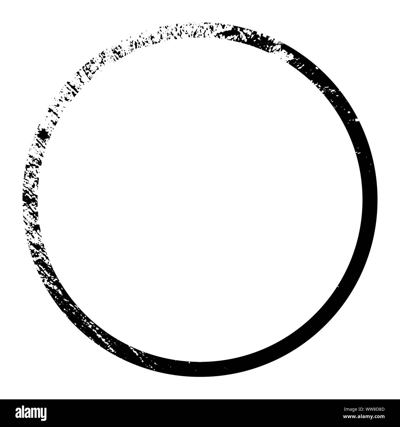 Grunge Circle Stamp Stock Vector Image & Art - Alamy