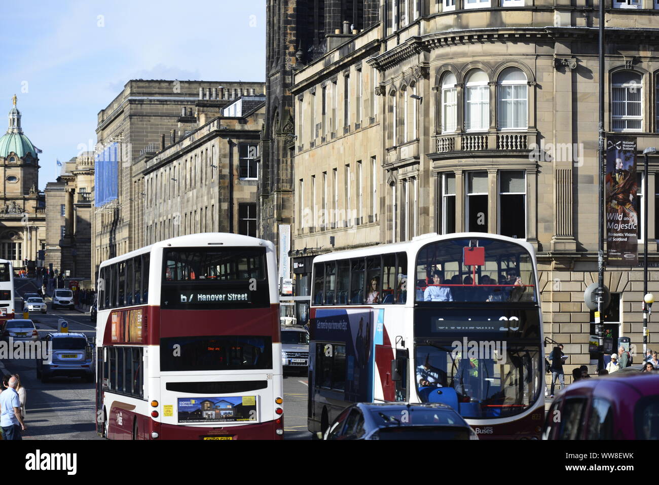Everyday Life in a City Stock Photo - Alamy