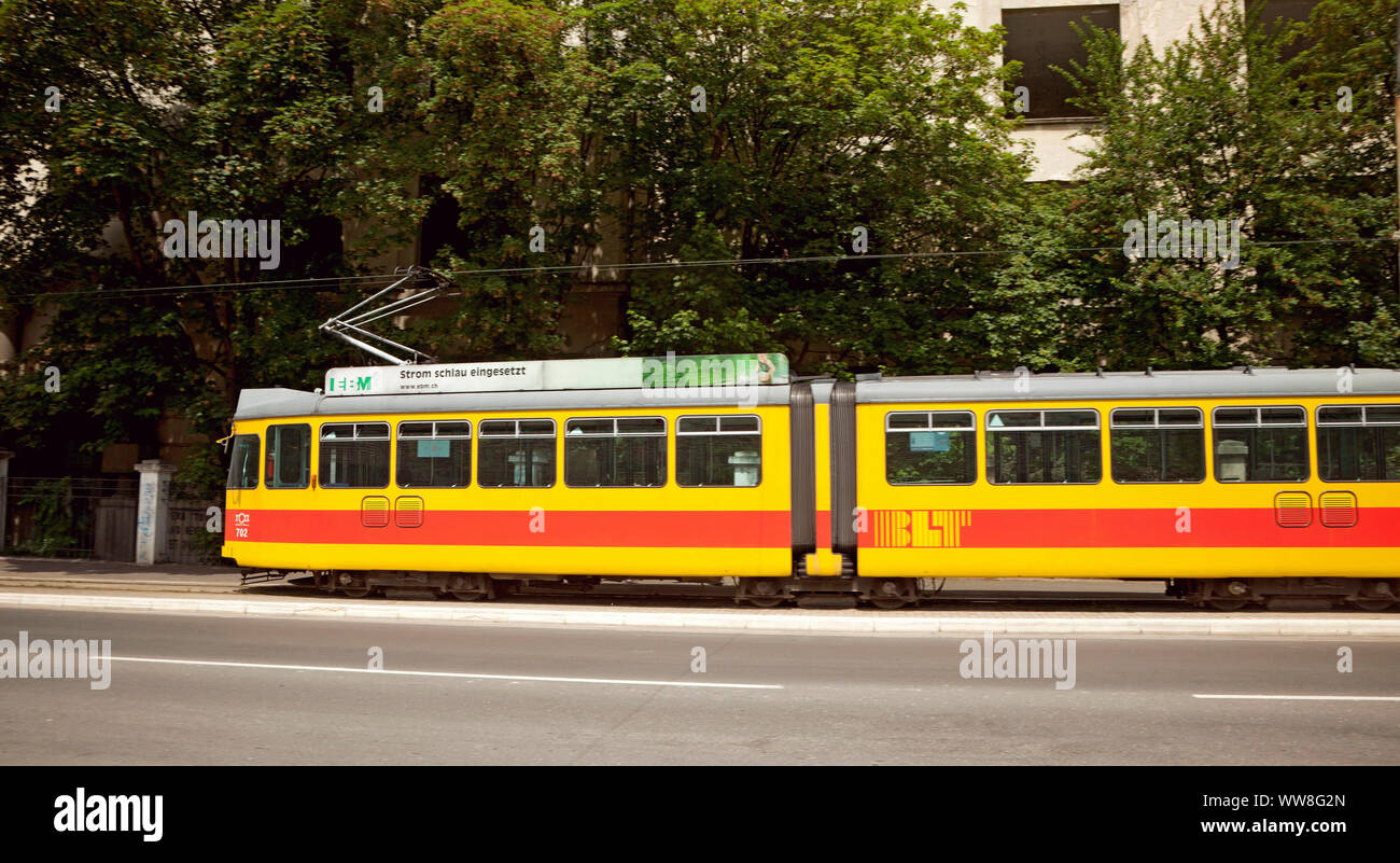 Tram, street, Belgrade, Serbia Stock Photo - Alamy