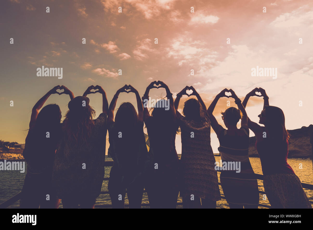 Group of people shadow image hi-res stock photography and images - Alamy