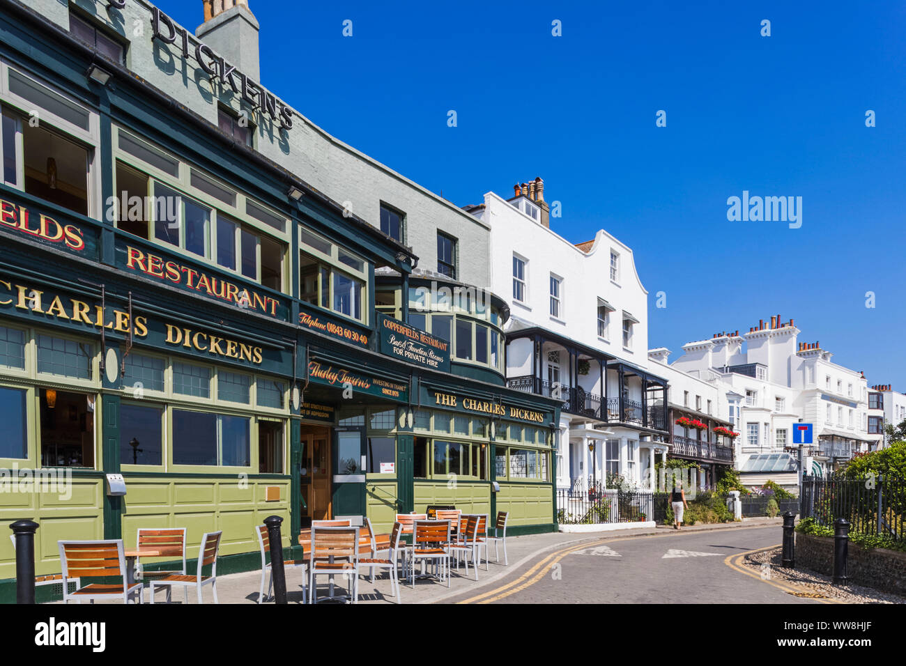England, Kent, Thanet, Broadstairs, Charles Dickens Pub Stock Photo - Alamy