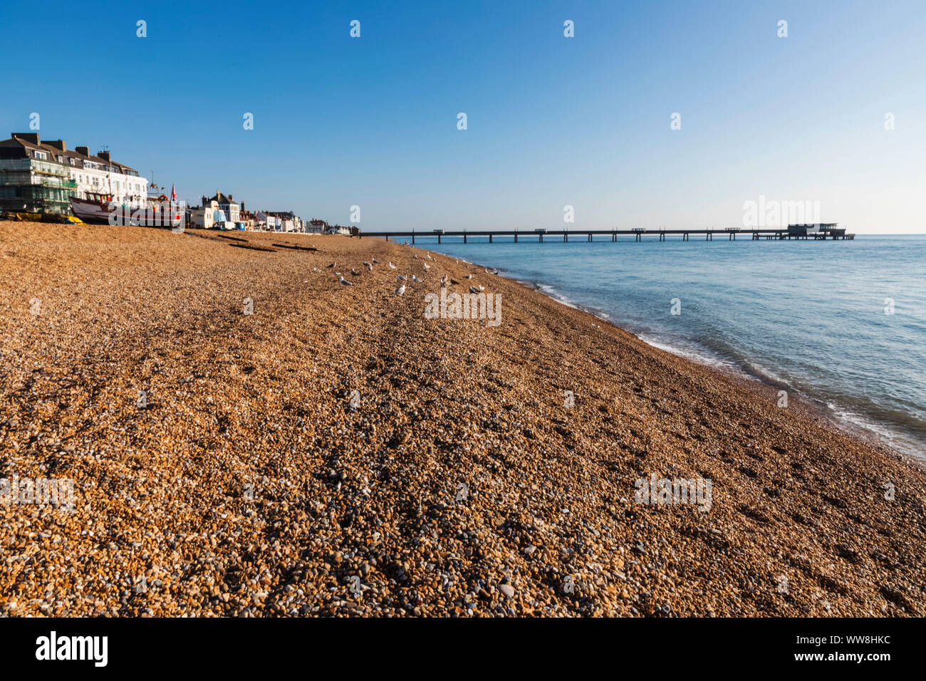 England, Kent, Deal, Deal Beach Stock Photo - Alamy