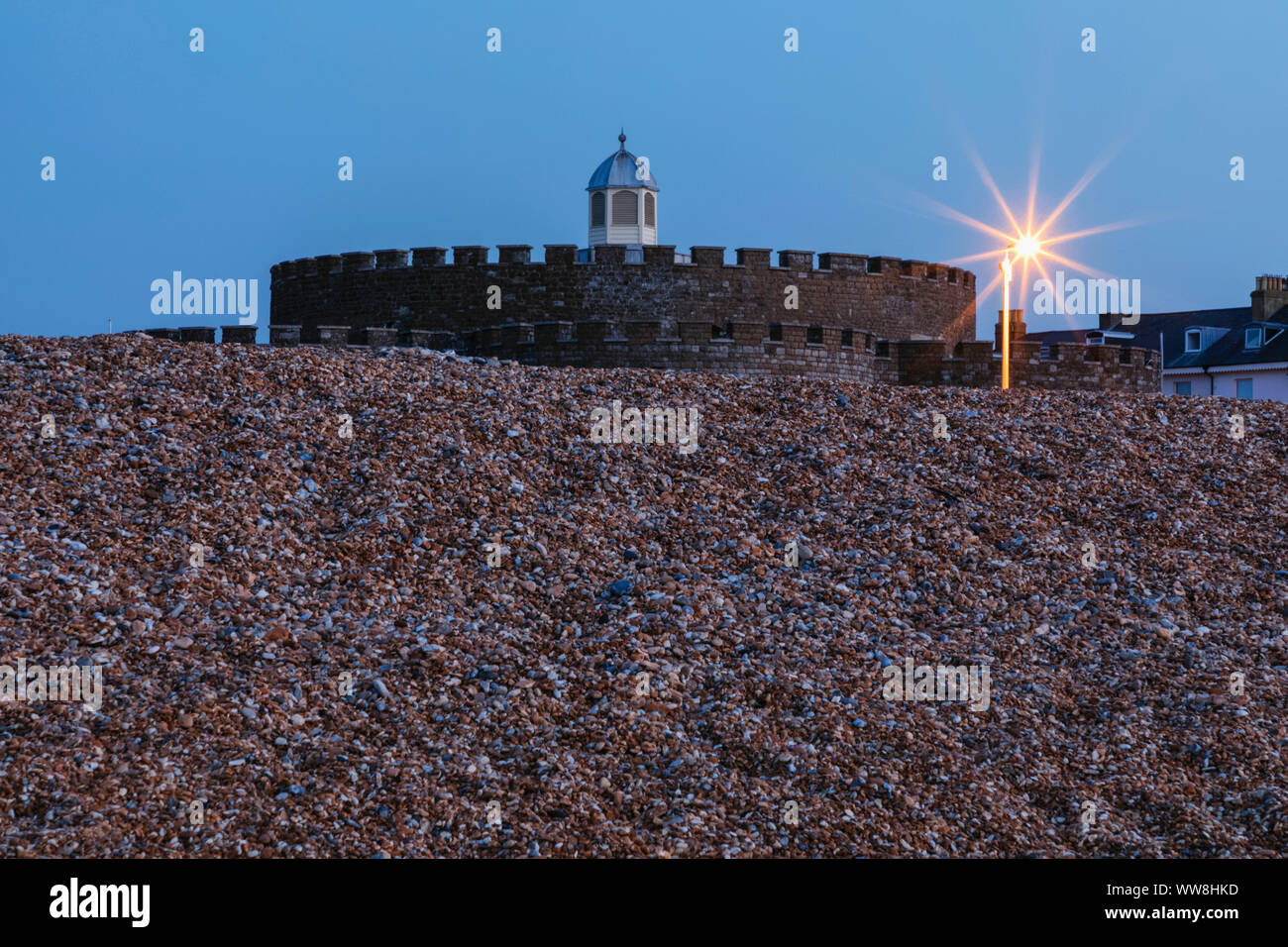 England, Kent, Deal, Beach and Deal Castle Stock Photo - Alamy