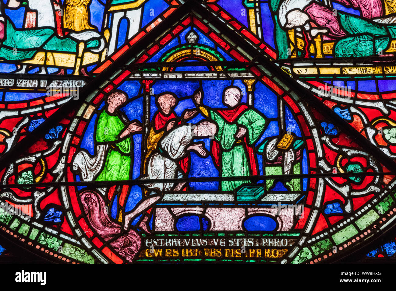 Miracle windows canterbury cathedral hi-res stock photography and ...